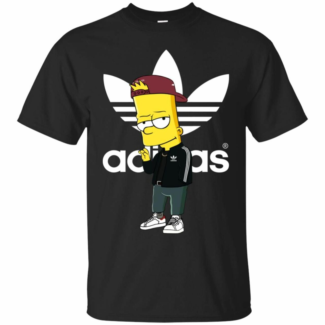 Adidas Hypebeast Bart Simpson Classic T Shirt Welsmie adidas-hypebeast-bart-simpson-classic-t-shirt-welsmie